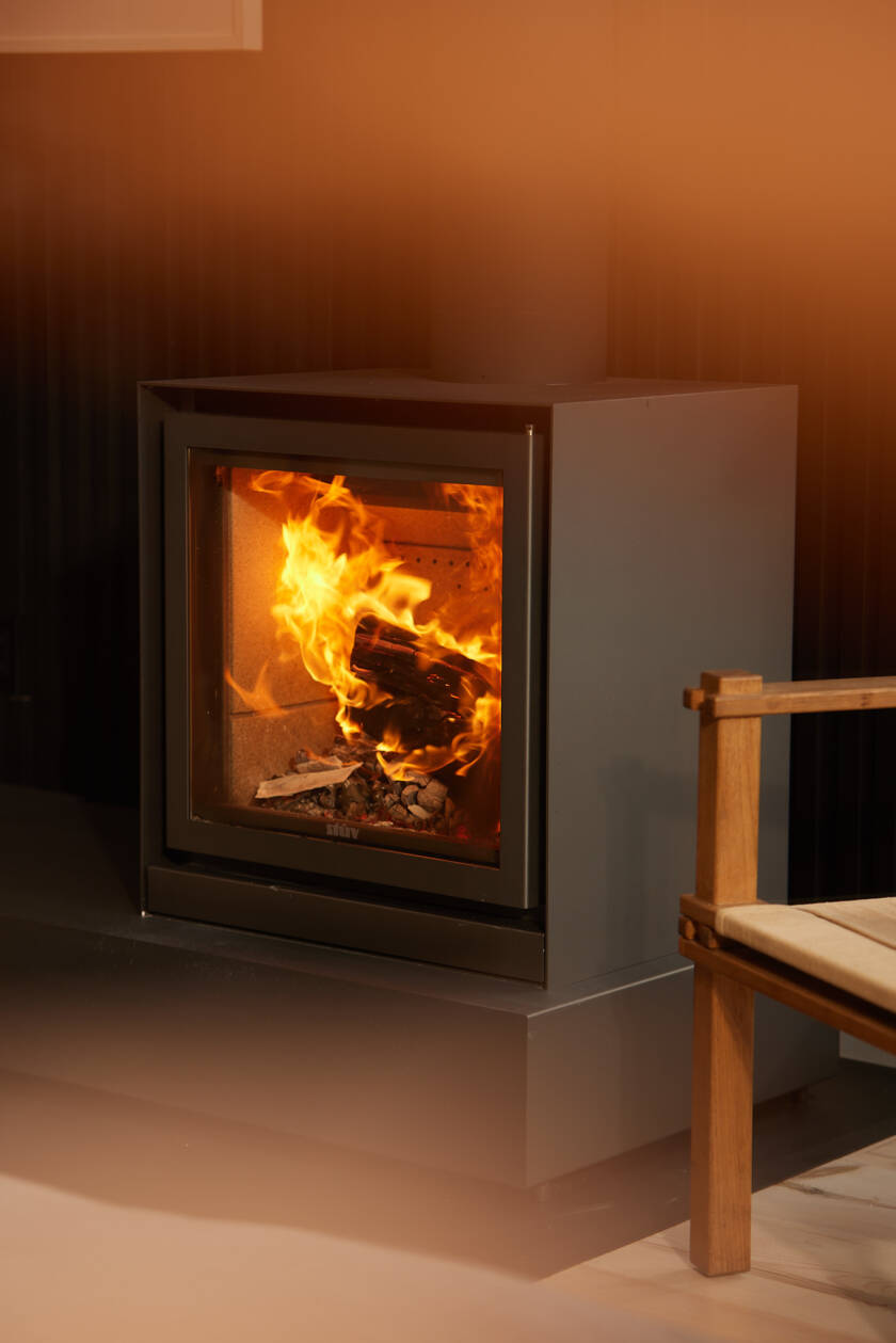 Gamme Stûv : inserts, poêles à bois et poêles à pellets